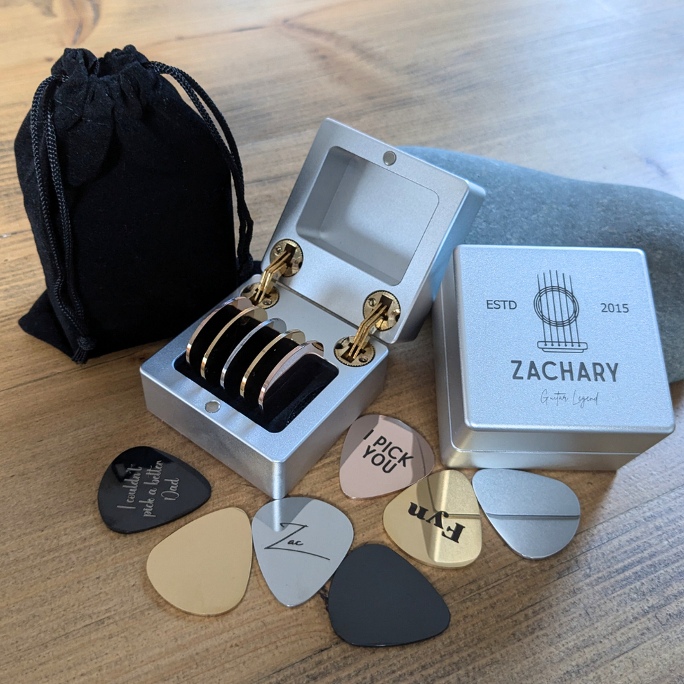 Metal Guitar Box – The Laser Lad